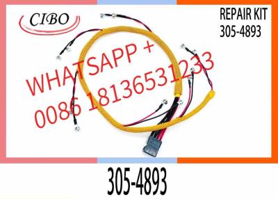 China 305-4893 296-4617 E320D C6.4 Engine Injector Wiring Harness For  Excavator 2964617 3054893 Engine Wire Cable for sale