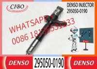 China High Quality Diesel Common Rail Fuel Injector 23670-0L100 / 295050-0190 for Toyota 1KD for sale