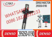 China High Quality Diesel Common Rail Fuel Injector 23670-0L100 / 295050-0190 for Toyota 1KD for sale