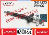 China Diesel Fuel Injector 095000-6760 095000-6761 Common Rail Injection Valves 23670-30140 for Toyota Hilux 2.5l Euro4 for sale