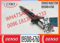 China Diesel Fuel Injector 095000-6760 095000-6761 Common Rail Injection Valves 23670-30140 for Toyota Hilux 2.5l Euro4 for sale