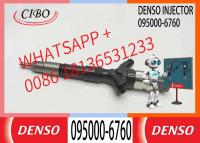 China Diesel Fuel Injector 095000-6760 095000-6761 Common Rail Injection Valves 23670-30140 for Toyota Hilux 2.5l Euro4 for sale