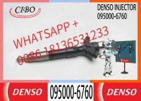 China Diesel Fuel Injector 095000-6760 095000-6761 Common Rail Injection Valves 23670-30140 for Toyota Hilux 2.5l Euro4 for sale