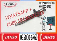 China Diesel Fuel Injector 095000-6760 095000-6761 Common Rail Injection Valves 23670-30140 for Toyota Hilux 2.5l Euro4 for sale