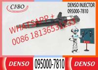 China Construction Machinery Parts Fuel Injector Assembly 0950007810 for Toyota Dyna 23670-30120 095000-7810 for sale