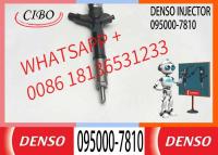 China Construction Machinery Parts Fuel Injector Assembly 0950007810 for Toyota Dyna 23670-30120 095000-7810 for sale
