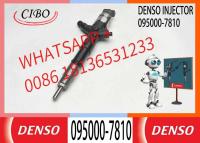 China Construction Machinery Parts Fuel Injector Assembly 0950007810 for Toyota Dyna 23670-30120 095000-7810 for sale
