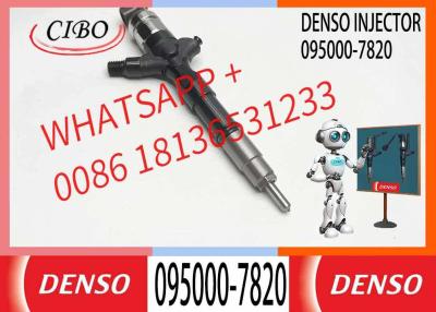 China Genuine 9709500-782 Common Rail Injector 095000-7820 for diesel Injector 095000-7450 23670-39265 23670-39165 23670-30290 for sale