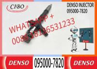 China Genuine 9709500-782 Common Rail Injector 095000-7820 for diesel Injector 095000-7450 23670-39265 23670-39165 23670-30290 for sale