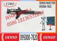 China Genuine 9709500-782 Common Rail Injector 095000-7820 for diesel Injector 095000-7450 23670-39265 23670-39165 23670-30290 for sale