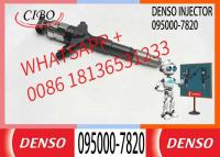 China Genuine 9709500-782 Common Rail Injector 095000-7820 for diesel Injector 095000-7450 23670-39265 23670-39165 23670-30290 for sale