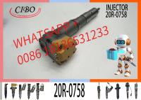 China High Quality Engine Parts 20R-0758 Fuel Injector for 631E 651E 657E 3412E 3408 Engine Injector 174-7526 1747526 for sale
