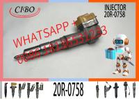 China High Quality Engine Parts 20R-0758 Fuel Injector for 631E 651E 657E 3412E 3408 Engine Injector 174-7526 1747526 for sale