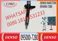 China Denso for Toyota for RAV4 2.2 2ADFTV Diesel Common Rail Injector Nozzle High Quality 23670-0R120 23670-0R170 095000-7280 New Injector for sale