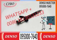 China Construction Machinery Parts 095000-7640 095000-6040 23670-0R020 Fuel Injector Common Rail Injector for Toyota for sale