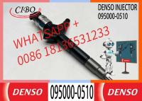China Fuel Injector for diesel Engine Conditions 095000-0510 16600-8H800 New Common Rail Fuel Injector Excavator Parts for sale