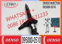 China Fuel Injector for diesel Engine Conditions 095000-0510 16600-8H800 New Common Rail Fuel Injector Excavator Parts for sale