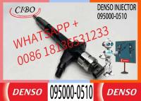 China Fuel Injector for diesel Engine Conditions 095000-0510 16600-8H800 New Common Rail Fuel Injector Excavator Parts for sale