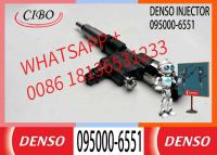 China Diesel Fuel Common Rail Injector 095000-6551 095000-6550 23670-E0190 for HINO 300 N04C-TY DUTRO 4.0D for sale