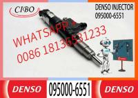 China Diesel Fuel Common Rail Injector 095000-6551 095000-6550 23670-E0190 for HINO 300 N04C-TY DUTRO 4.0D for sale