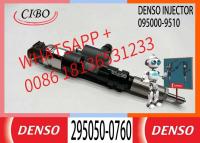 China Construction Machinery Parts Fuel Injector 295050-0760 2950500760 23670-E0250 23670-E0380 23670-E9260 for Hino N04C Engine for sale