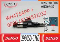 China Construction Machinery Parts Fuel Injector 295050-0760 2950500760 23670-E0250 23670-E0380 23670-E9260 for Hino N04C Engine for sale