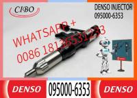 China Excavator Parts SK200-8 SK250-8 SK260-8 SK200-9 J05E Engine Fuel Injector 095000-6353 23670-E0050 23910-E0050 VH23670E0050 for sale
