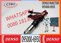 China Brand New Fuel Injector 095000-6950 Original Common Rail diesel Engine Nozzle Injector 095000-6950 23670-E0330 for sale