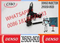 China 2025 Hot Sell High-Performance HINO G3S12 295050-0920 Injection Valves Model J05E J08E Common Rail Fuel Injector High Quality for sale