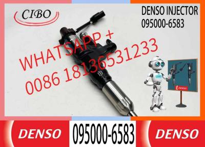 China Genuine Diesel Fuel Injectors 095000-6583 095000-658# Original Common Rail Injectors 23670-E0320 Diesel Injectors 095000-6583 for sale