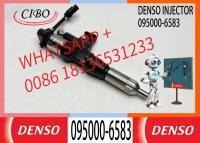 China Genuine Diesel Fuel Injectors 095000-6583 095000-658# Original Common Rail Injectors 23670-E0320 Diesel Injectors 095000-6583 for sale