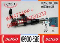 China Genuine Diesel Fuel Injectors 095000-6583 095000-658# Original Common Rail Injectors 23670-E0320 Diesel Injectors 095000-6583 for sale