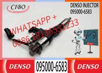 China Genuine Diesel Fuel Injectors 095000-6583 095000-658# Original Common Rail Injectors 23670-E0320 Diesel Injectors 095000-6583 for sale