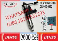 China Excavator Accessories Fuel Injector 23670-E0031 095000-6592 23670E0010 for Hino J05E J08E P11C Excavator Hino Diesel Engine Spare Parts for sale