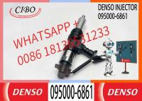 China Diesel Fuel Injector 095000-6860 095000-6861 ME304627 ME307086 for Mitsubishi Engine 6M60 6M60T Truck FH FK FM for sale