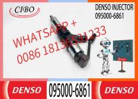 China Diesel Fuel Injector 095000-6860 095000-6861 ME304627 ME307086 for Mitsubishi Engine 6M60 6M60T Truck FH FK FM for sale