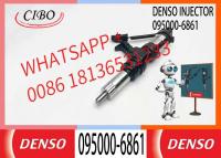 China Diesel Fuel Injector 095000-6860 095000-6861 ME304627 ME307086 for Mitsubishi Engine 6M60 6M60T Truck FH FK FM for sale