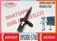 China Diesel Engine Parts High Accuracy Fuel Injector Assembly Common Rail Injector for Mitsubishi 1465A054 095000-5760 for sale