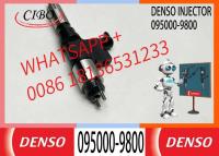 China Common Rail Injector 095000-9800 Diesel Fuel Injector 8-98219181-0 095000-9800 Injector Fit for ISUZU 4HK1 6HK1 for sale