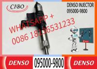 China Common Rail Injector 095000-9800 Diesel Fuel Injector 8-98219181-0 095000-9800 Injector Fit for ISUZU 4HK1 6HK1 for sale