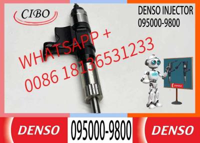 China Common Rail Injector 095000-9800 Diesel Fuel Injector 8-98219181-0 095000-9800 Injector Fit for ISUZU 4HK1 6HK1 for sale