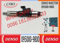 China Common Rail Injector 095000-9800 Diesel Fuel Injector 8-98219181-0 095000-9800 Injector Fit for ISUZU 4HK1 6HK1 for sale