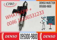 China Common Rail Injector 095000-9800 Diesel Fuel Injector 8-98219181-0 095000-9800 Injector Fit for ISUZU 4HK1 6HK1 for sale