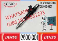 China Fuel Injector 2095000-0800 095000-0801 6156-11-3100 for Komatsu 6D125 Engine PC400-7 PC450-7 Crawler Excavator DENSO for sale