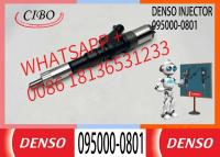 China Fuel Injector 2095000-0800 095000-0801 6156-11-3100 for Komatsu 6D125 Engine PC400-7 PC450-7 Crawler Excavator DENSO for sale
