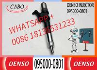 China Fuel Injector 2095000-0800 095000-0801 6156-11-3100 for Komatsu 6D125 Engine PC400-7 PC450-7 Crawler Excavator DENSO for sale