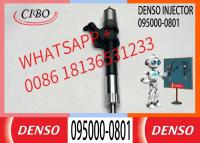 China Fuel Injector 2095000-0800 095000-0801 6156-11-3100 for Komatsu 6D125 Engine PC400-7 PC450-7 Crawler Excavator DENSO for sale