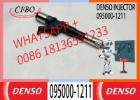 China Common Rail Diesel Fuel Injector 095000-1210 6156-11-3300 6156-11-3301 095000-1211 for Komatsu SA6D125E PC400-7 PC450-7 for sale