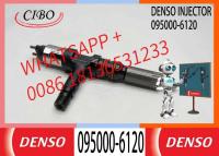 China 100% Genuine Fuel Spray Injector 095000-6120 Hot Sale Common Rail Diesel Engine System Injector 095000-6120 6261-11-3100 for sale
