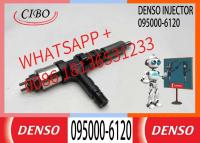 China 100% Genuine Fuel Spray Injector 095000-6120 Hot Sale Common Rail Diesel Engine System Injector 095000-6120 6261-11-3100 for sale